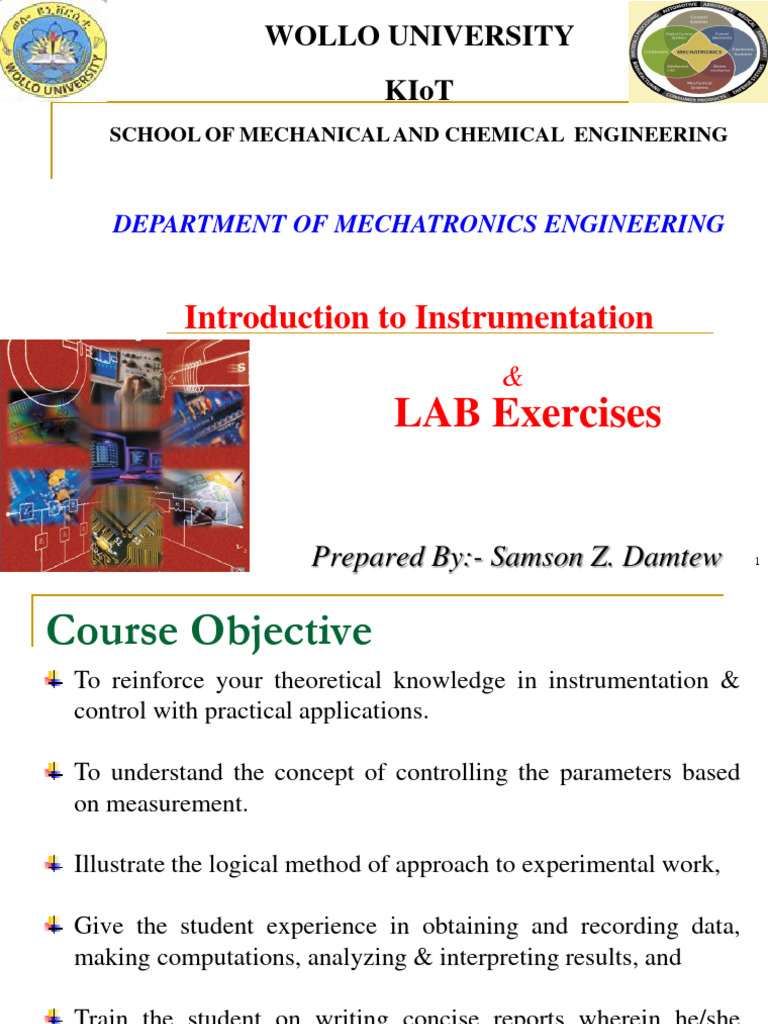 Introduction To Instrumentation and Lab | PDF