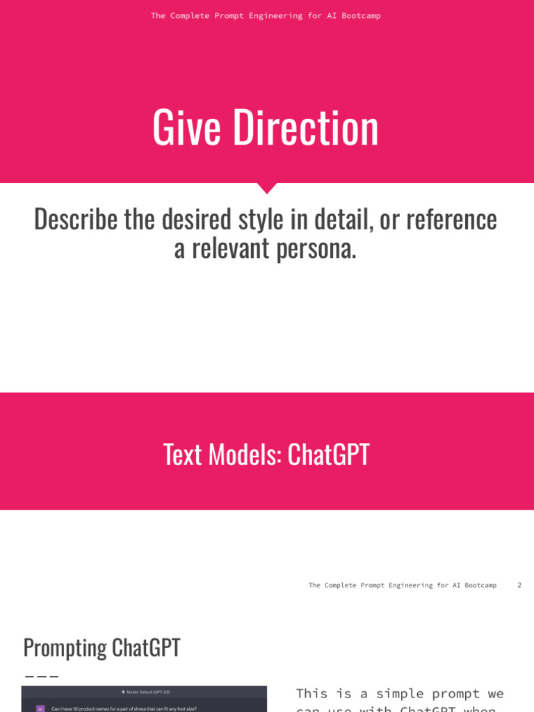 Give+Direction | PDF