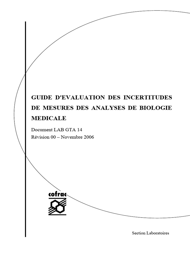 5-Cofrac Guide Evaluation Incertitudes | PDF