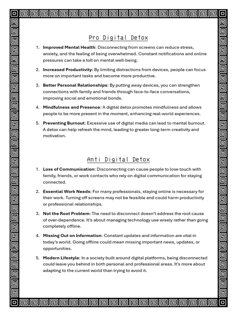 Pro Digital Detox | PDF