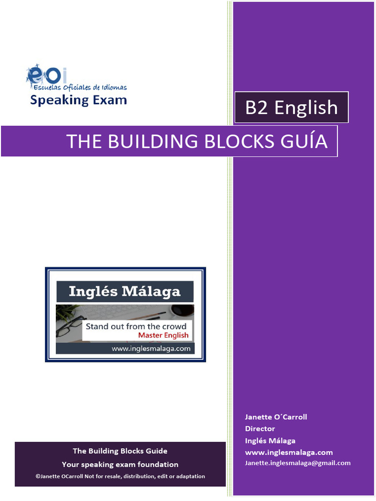 b2 Eoi Building Blocks Guia Sneak Peek 2024 | PDF