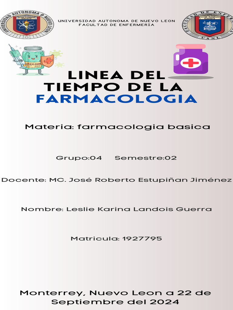 LINEA DEL TIEMPO FARMA | PDF