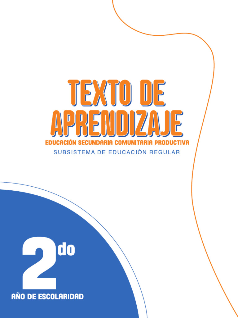 2do de Secundaria CS Epdb | PDF