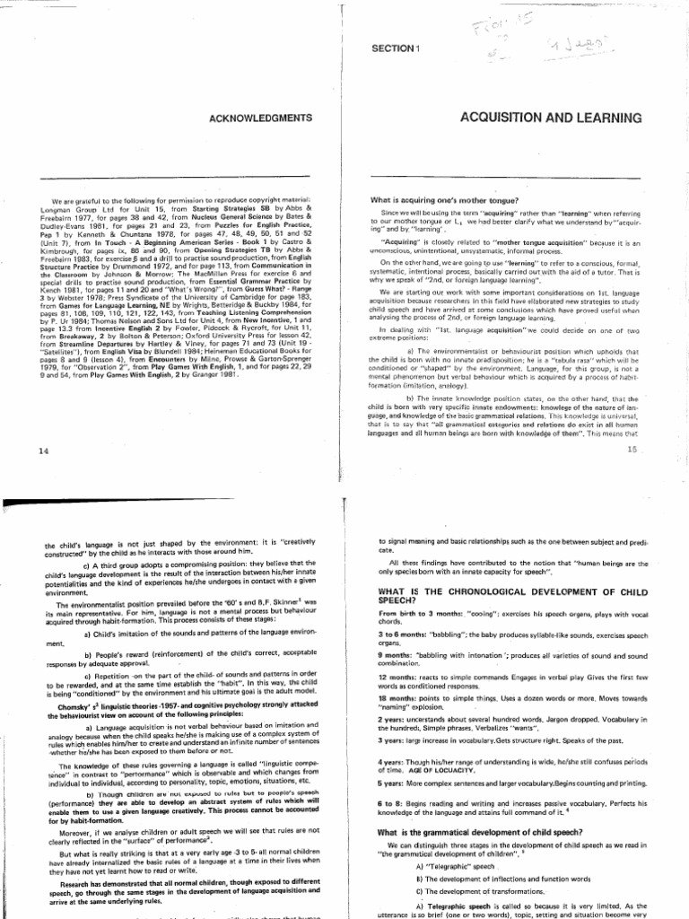 Acquisition and Learning Nat Comm | PDF