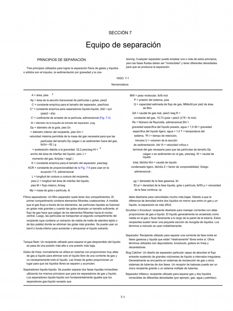 GPSA Section 7 - Engineering Data Book (Español) | PDF