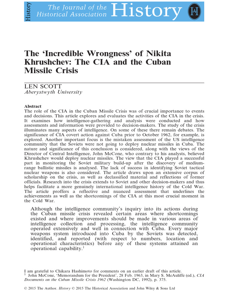 Cuban Missile Crisis 5 | PDF