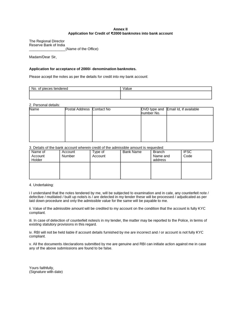 Note Exchange Forms | PDF