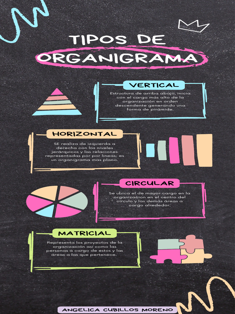 GA2-210201041 - AA2-EV01. Infografía - Tipos de Estructuras Organizacionales | PDF