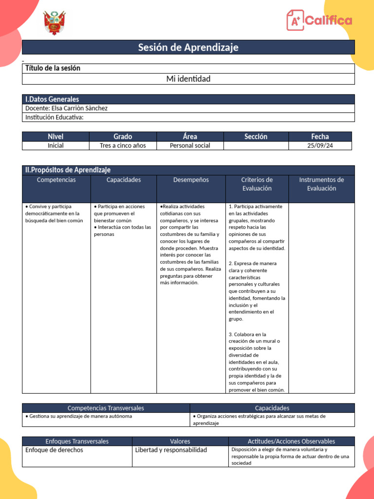 Mi Identidad | PDF