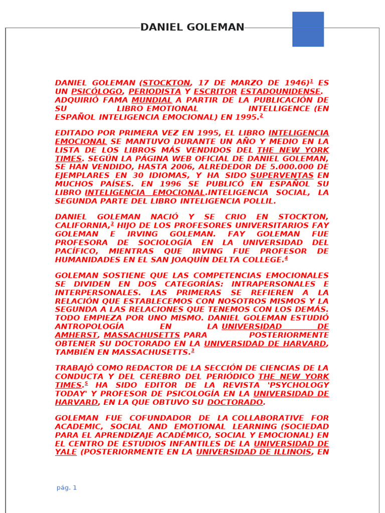 DANIEL GOLEMAN | PDF