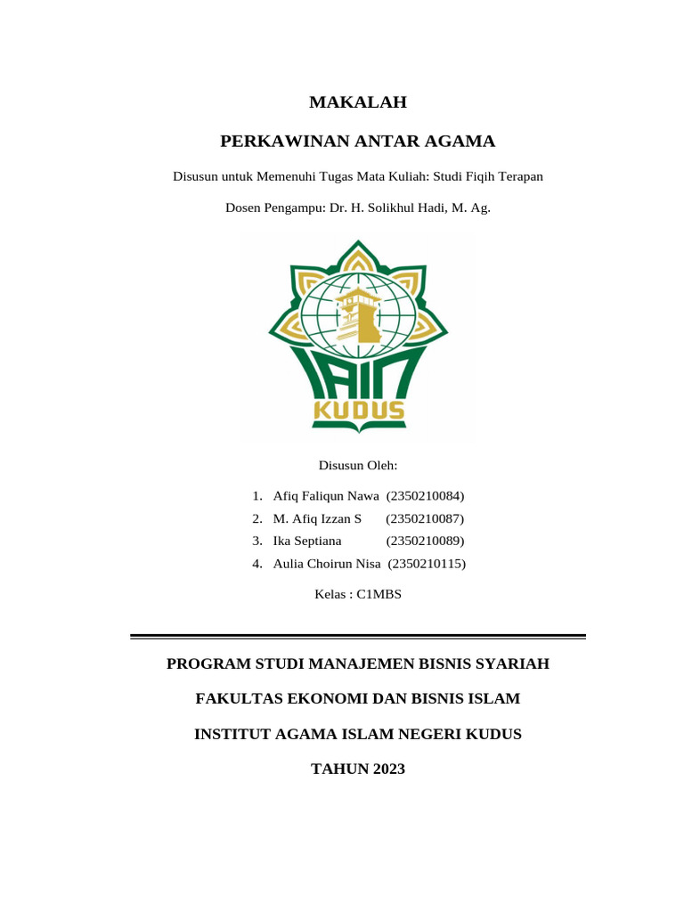 Makalah SFT 1 C | PDF