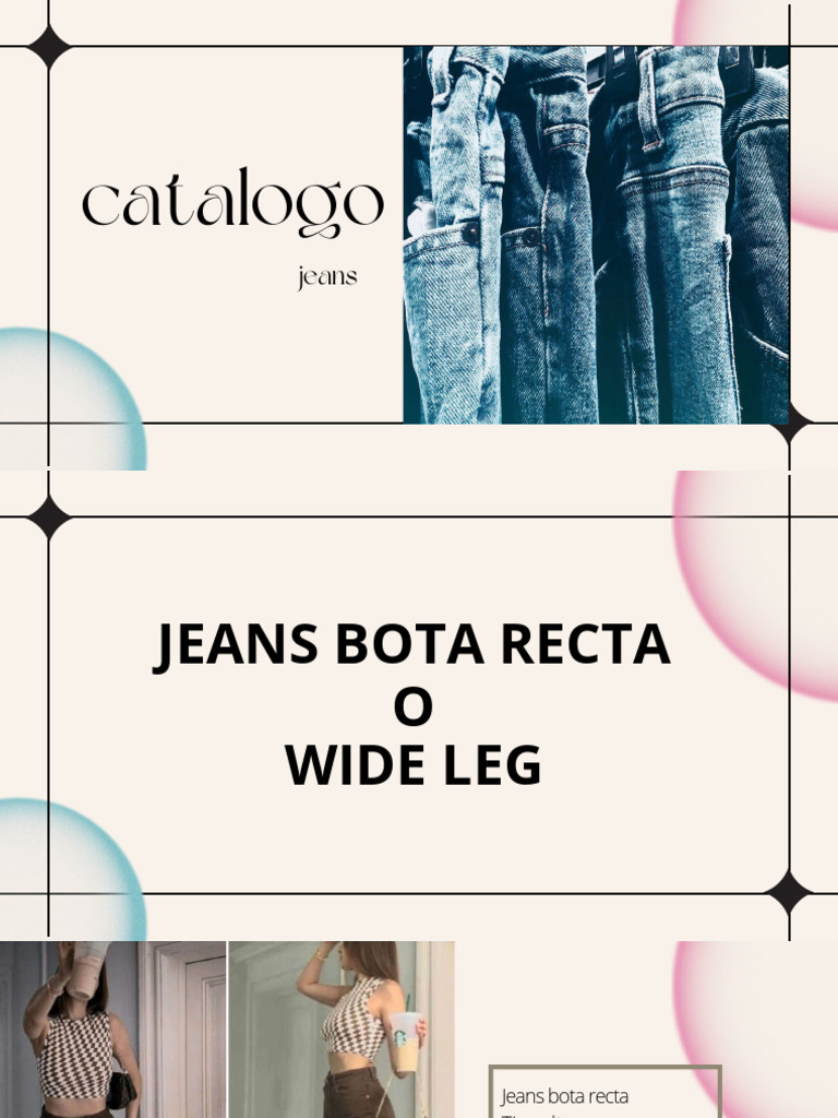 Jeans Cargo y Bota Recta??? | PDF