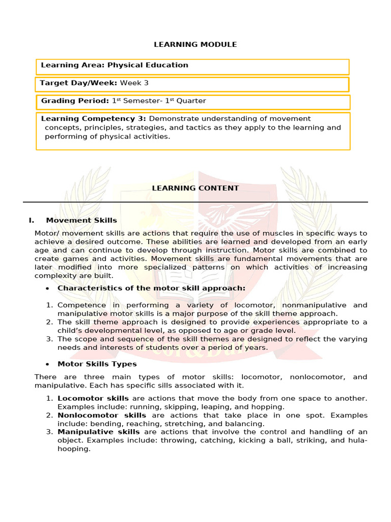 PE Module 2 | PDF