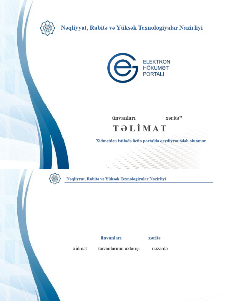 Telimat - Poct Unvanlari - Interaktiv Xerite | PDF