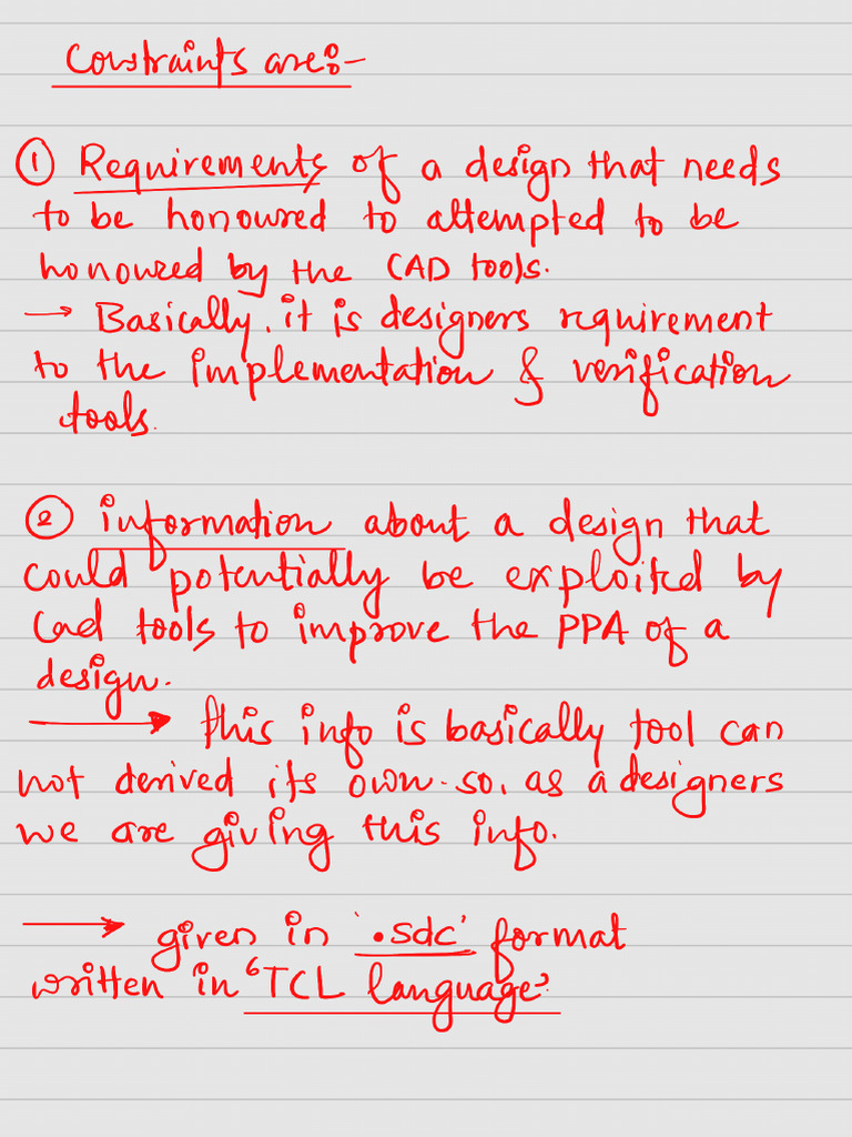 Constraints in Physical Design | PDF