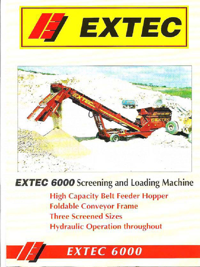 Extec 6000 | PDF | Home & Garden | Science & Mathematics