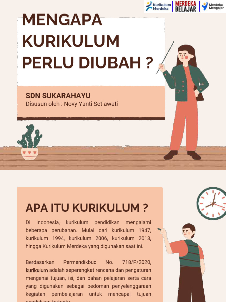 Mengapa Kurikulum Perlu Berubah | PDF