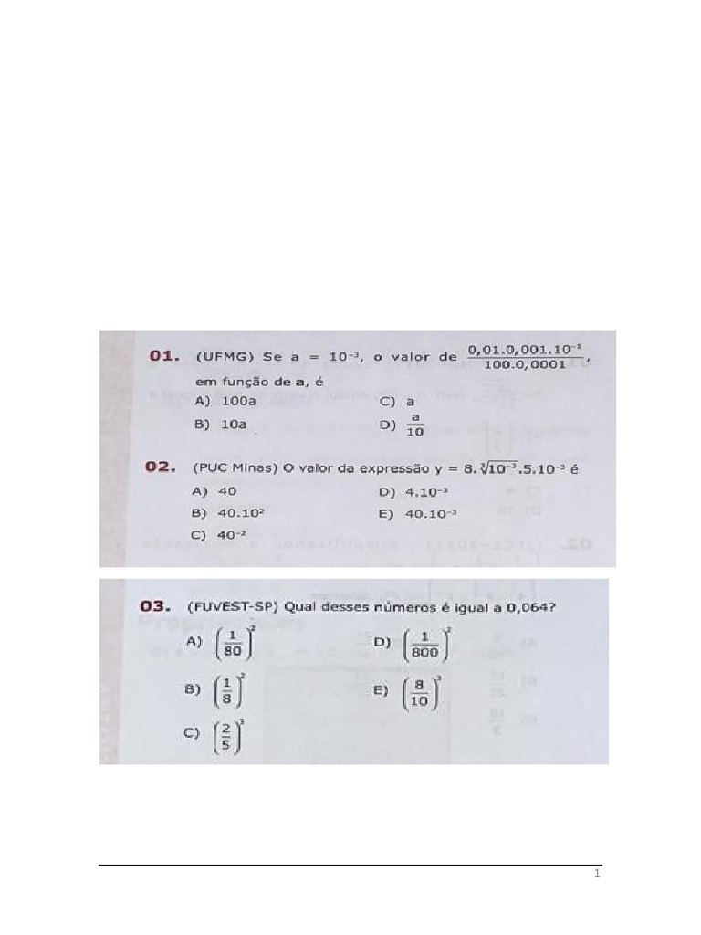 Lista - Mat. Básica - Geometria Plana | PDF
