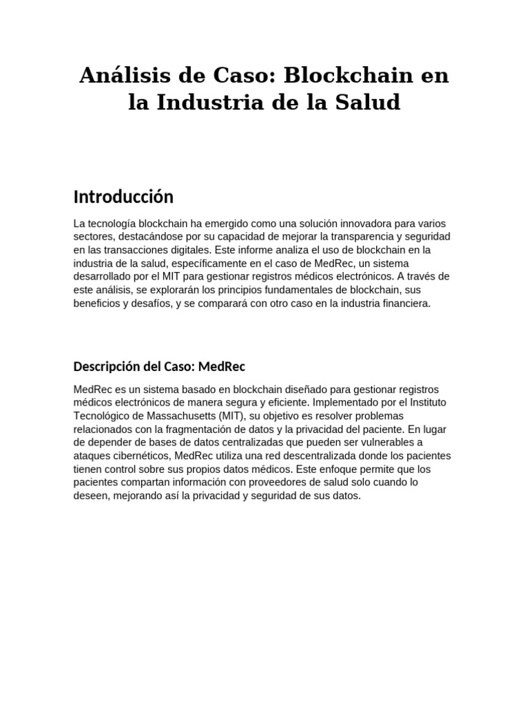 Análisis de Caso | PDF Análisis de Caso | PDF