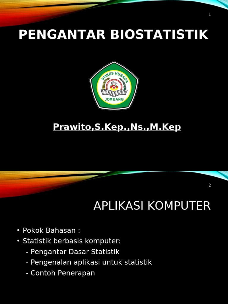 Pengantar Statistik | PDF