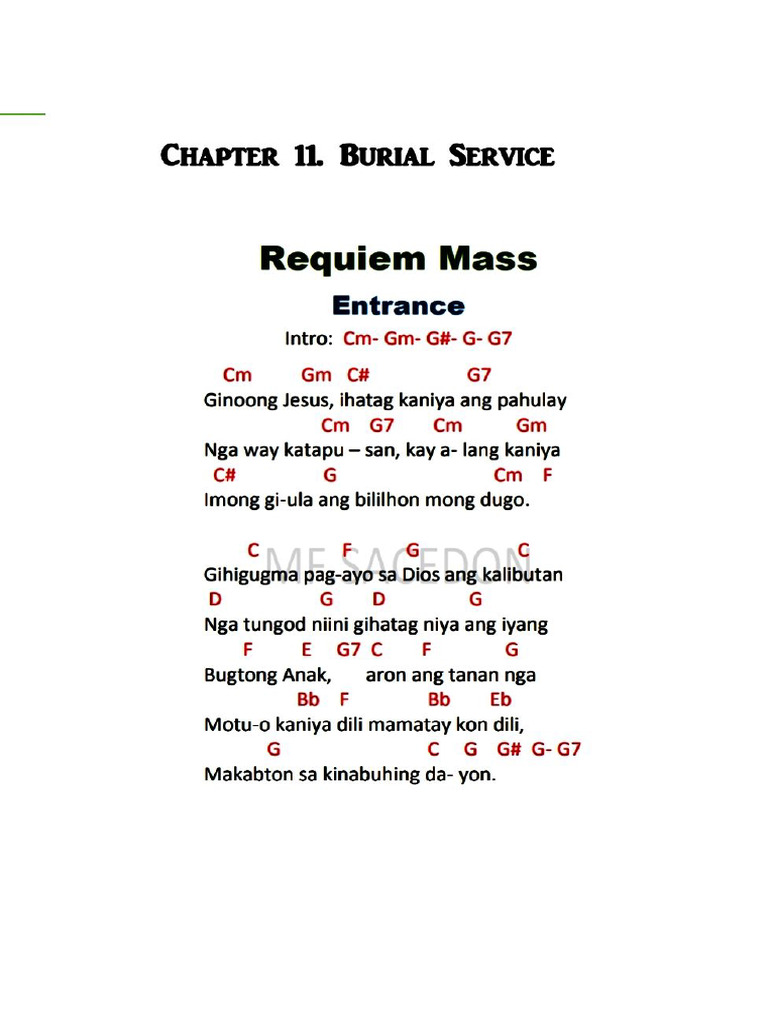 Requiem Mass | PDF