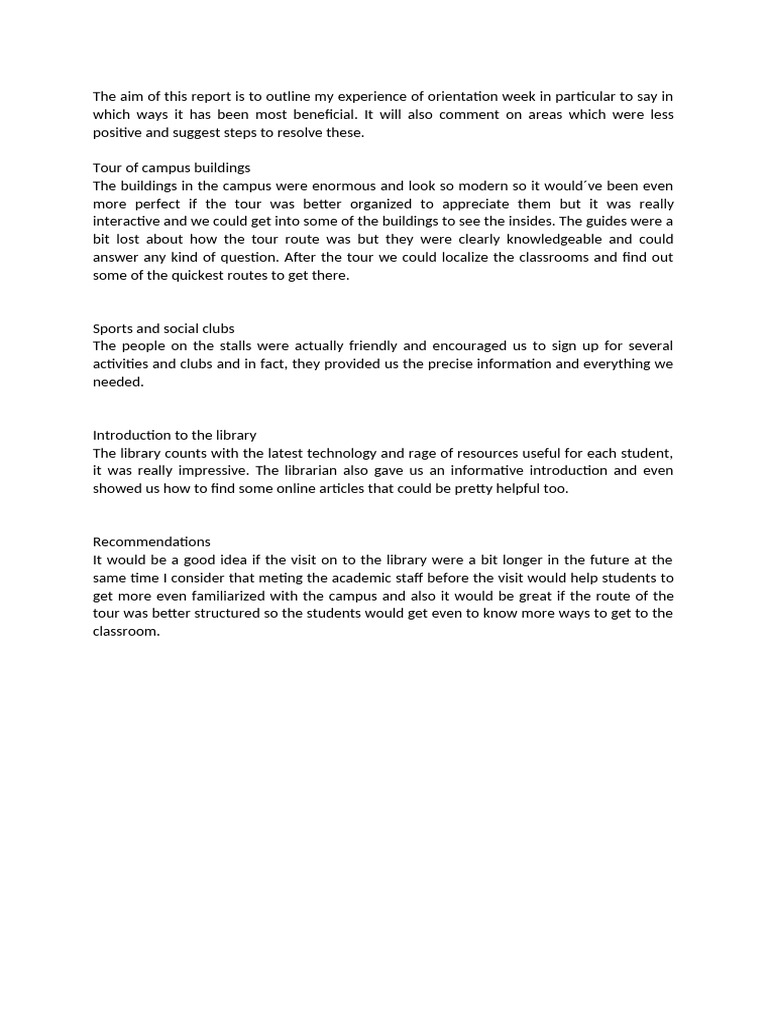 Report Writing - Vilma Mendez | PDF