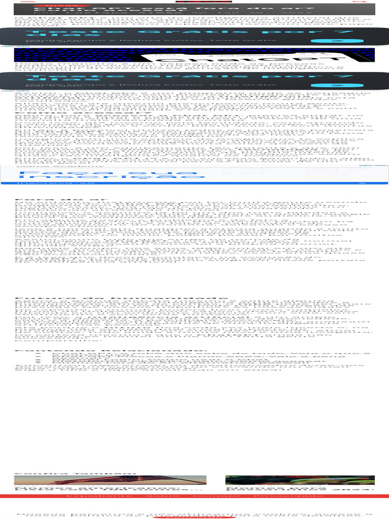 Chat GPT Está Fora Do Ar Como Acessar - HPG | PDF