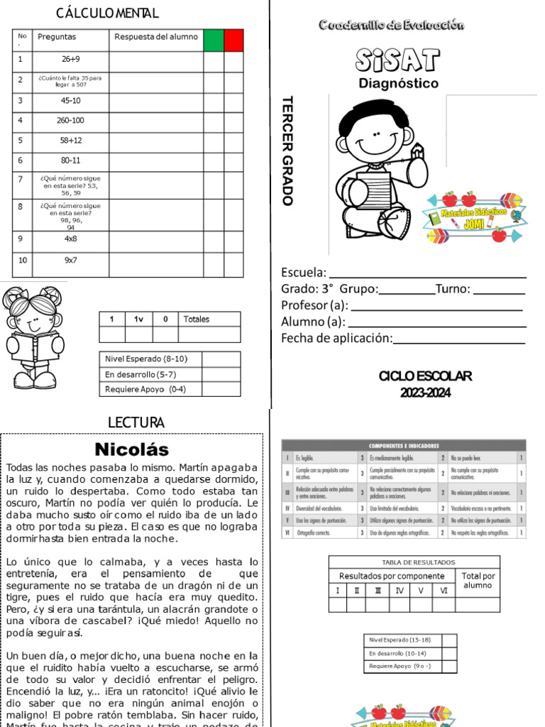 3° Sisat 3 Ciclo 2023-2024 | PDF