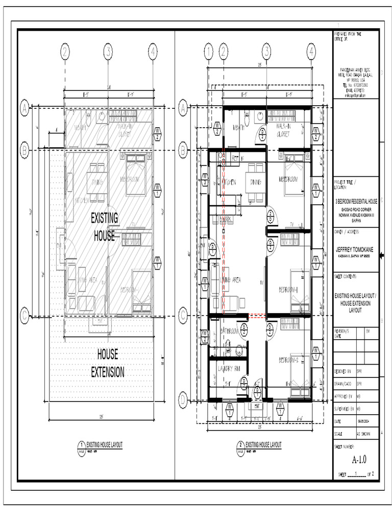 Existing New Layout Plan | PDF