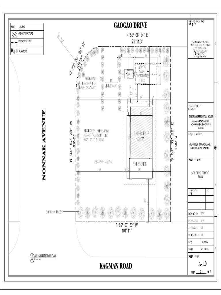 Site Development Plan 1 | PDF