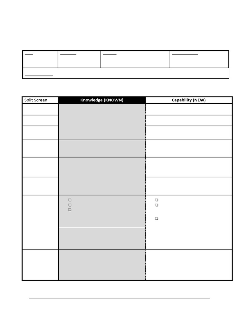 CT&C - Lesson Plan - Example | PDF