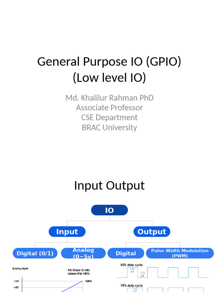 IO Interfacing | PDF