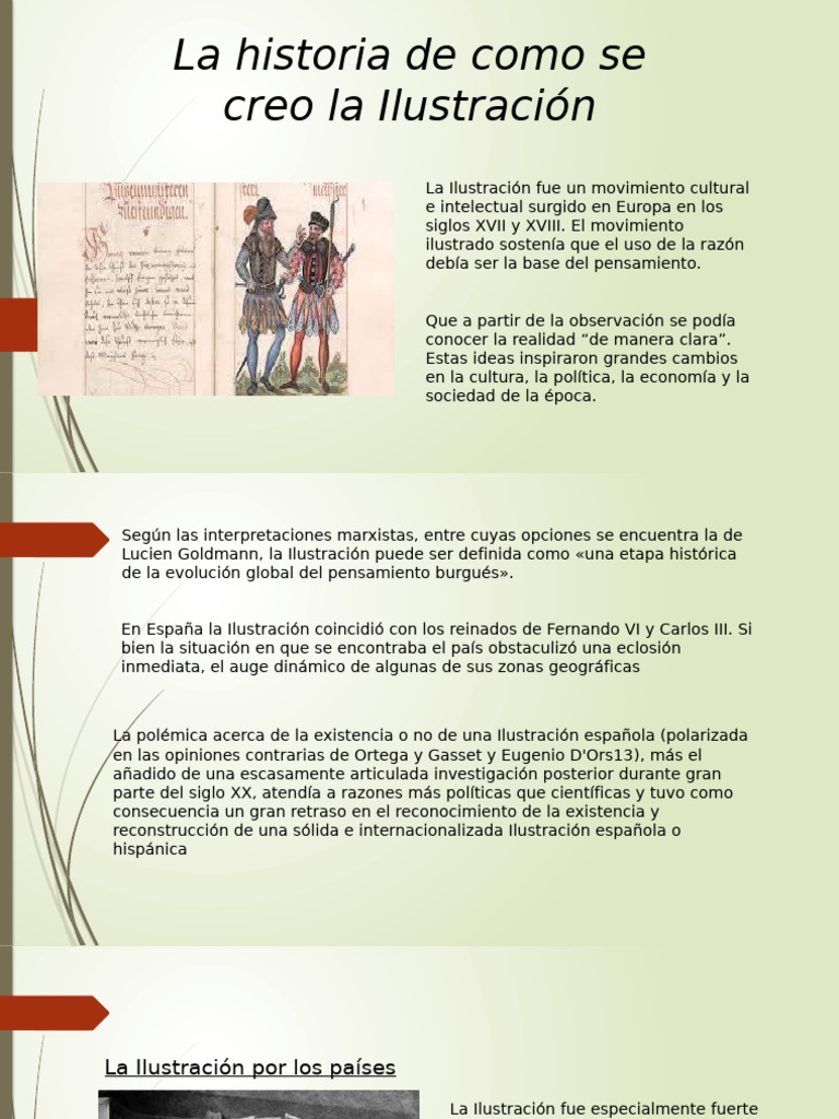 Historia de La Ilustracion 2 | PDF