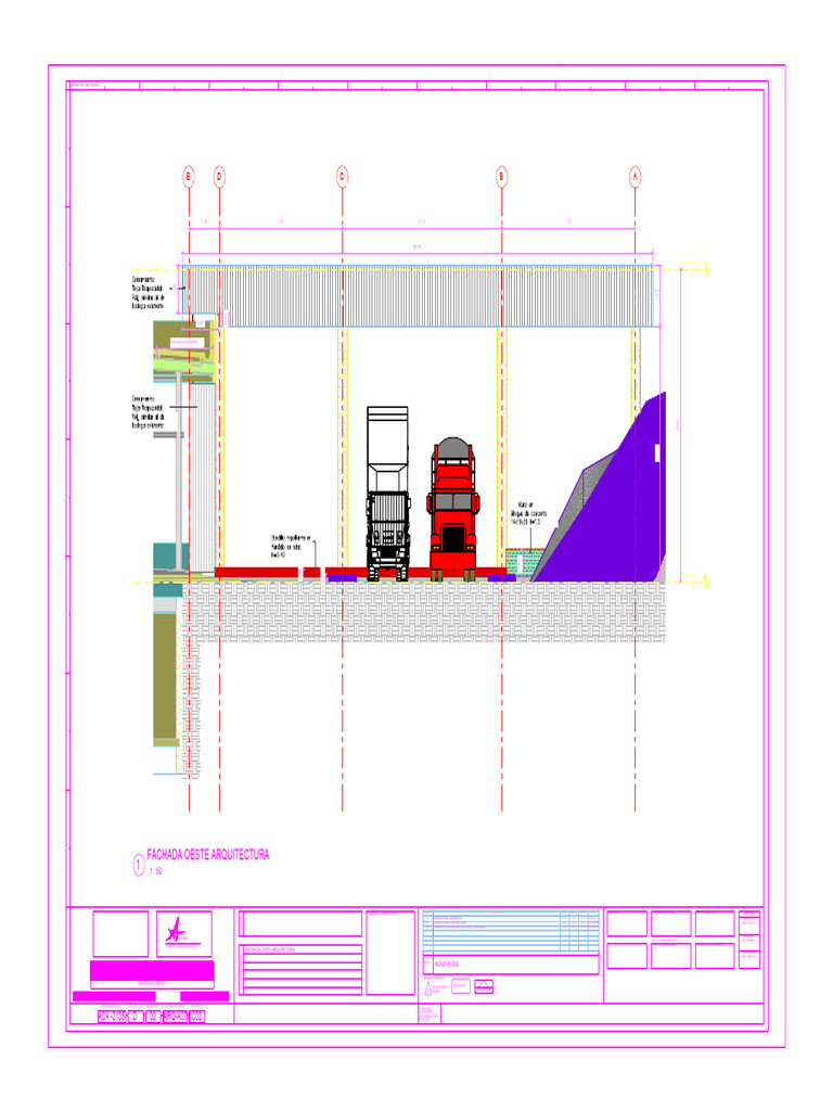 ACA2105-D02-ARQ-A07-FACHADA ALZADO OESTE-C02-Layout1 | PDF
