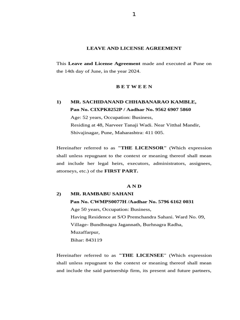 sachi kamble leave copy | PDF