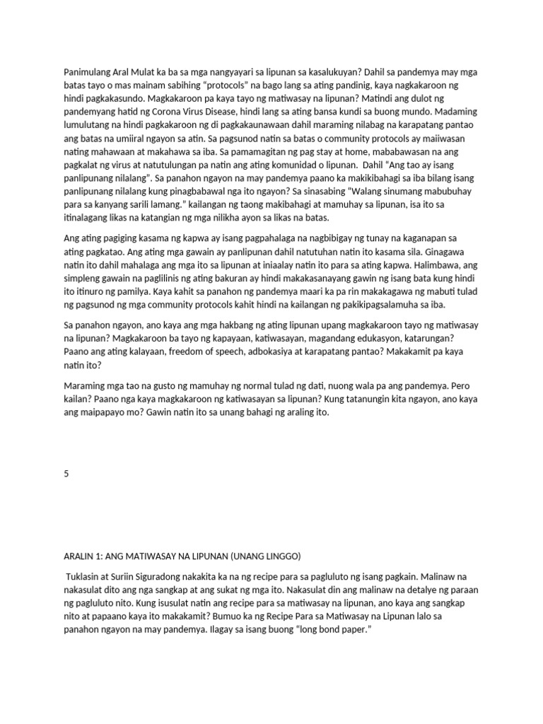 Q1 Week 1 2 Module Pdf