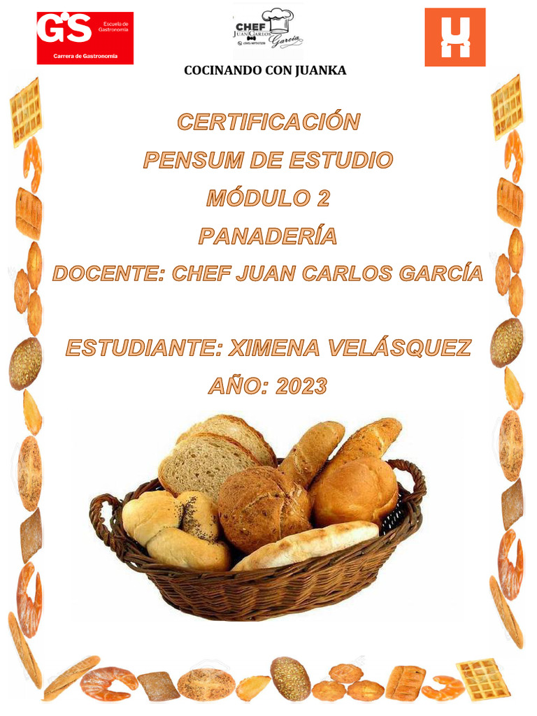 Módulo 2 PANADERÍA | PDF