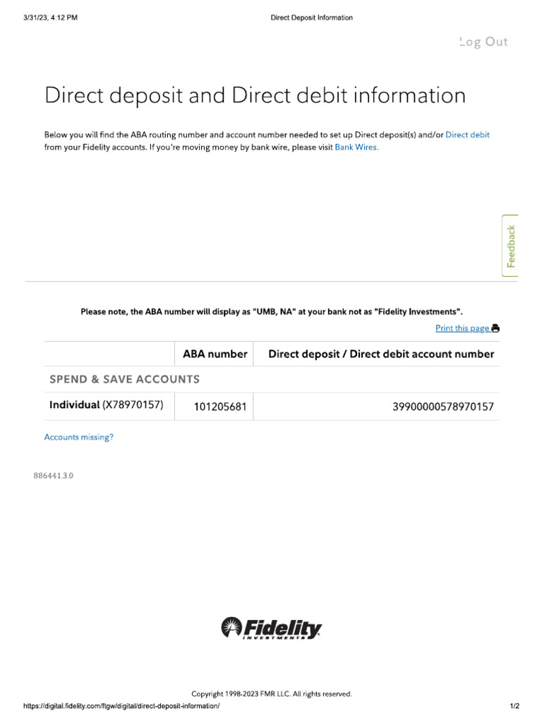 Dez Fidelity DD Info | PDF