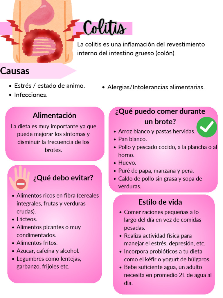 Recomendaciones Colitis | PDF
