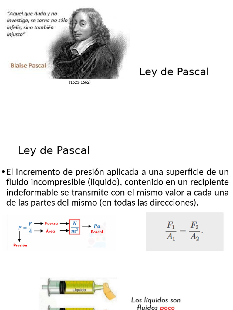 Ley de Pascal y Sus Aplicaciones en La Industria Automotriz | PDF | Ciencia y matemáticas