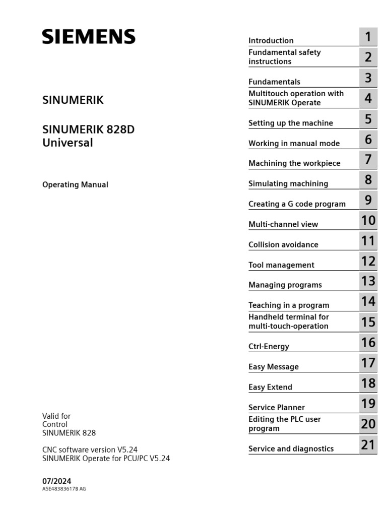 828D Universal Op Man 0724 en-US | PDF