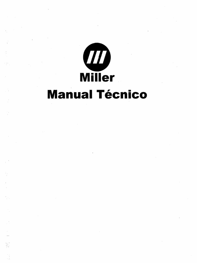 Manual Tecnico Miller | PDF