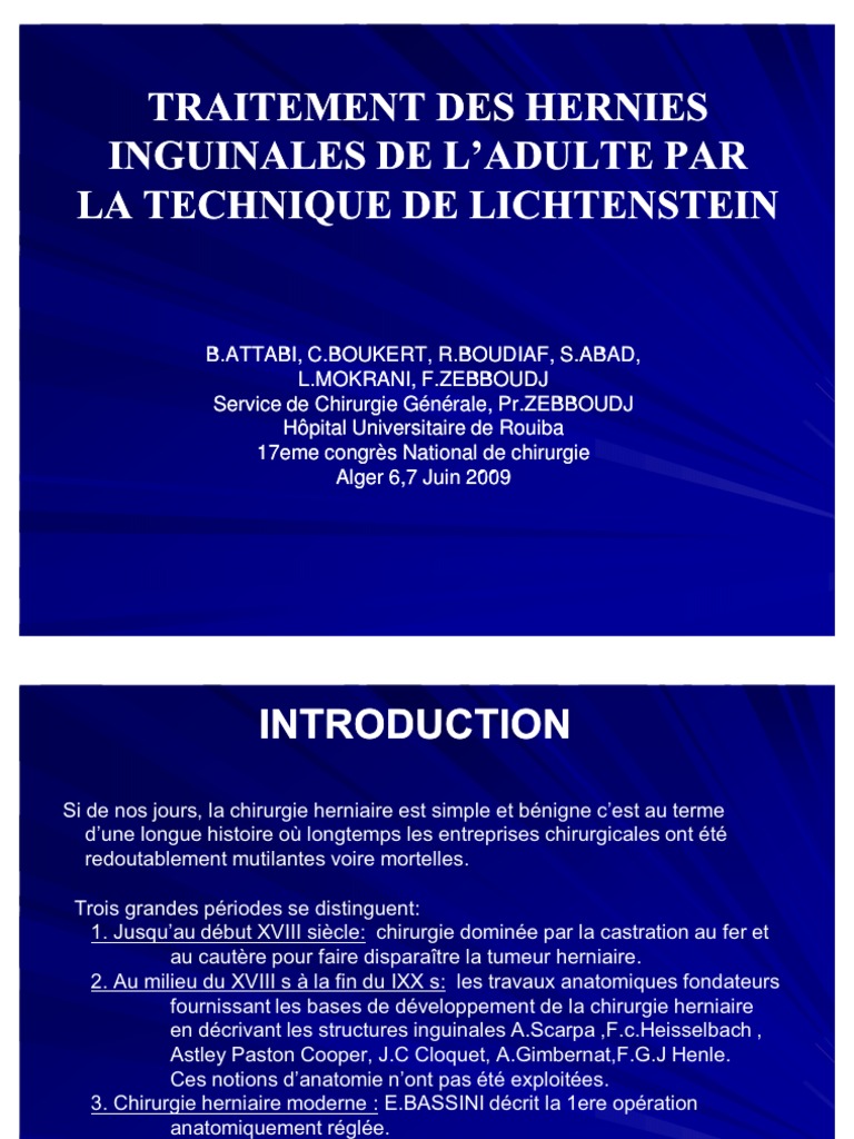Hernie Inguinale | PDF