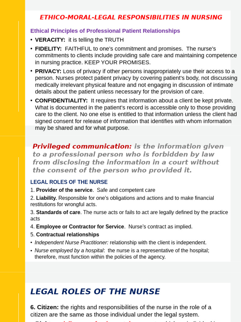 ETHICO MORAL Responsibilities | PDF | Negligence | Tort