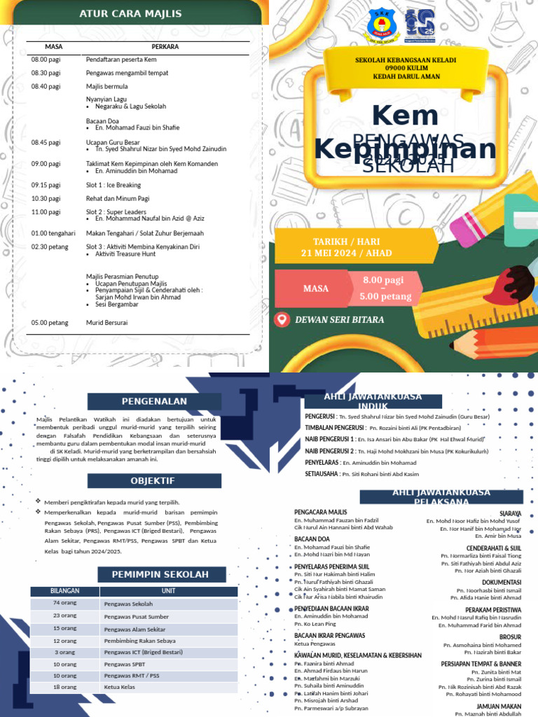 2024 Kem Kepimpinan Pengawas | PDF