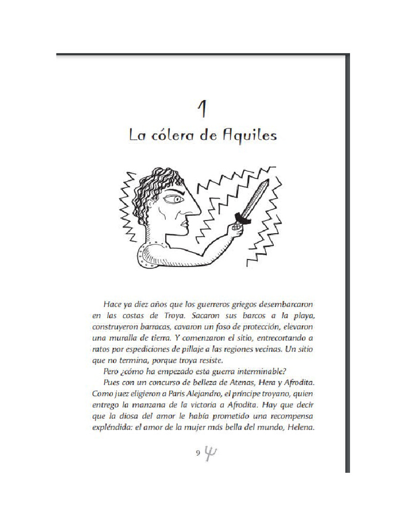 Relato Epico La Iliada | PDF