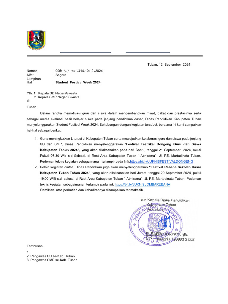 Student Festival Week 2024 | PDF