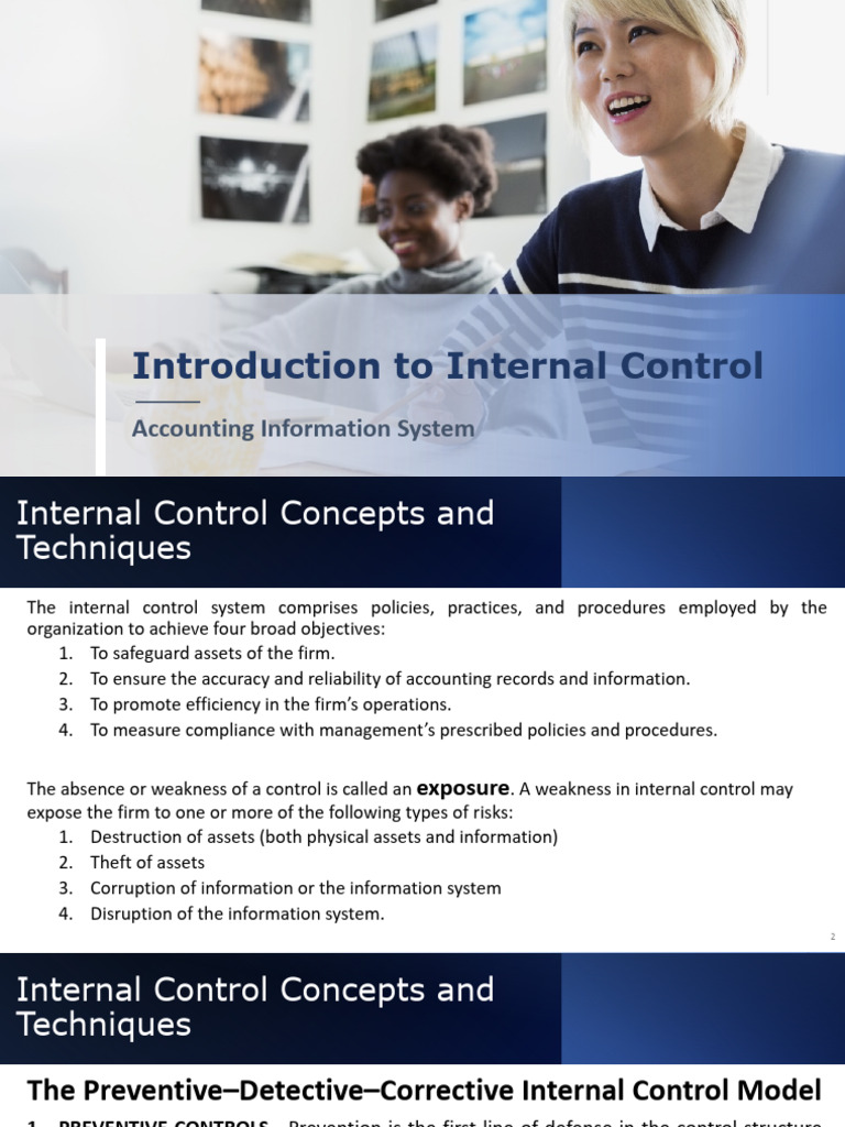 Internal Control Concepts and Techniques | PDF | Internal Control ...