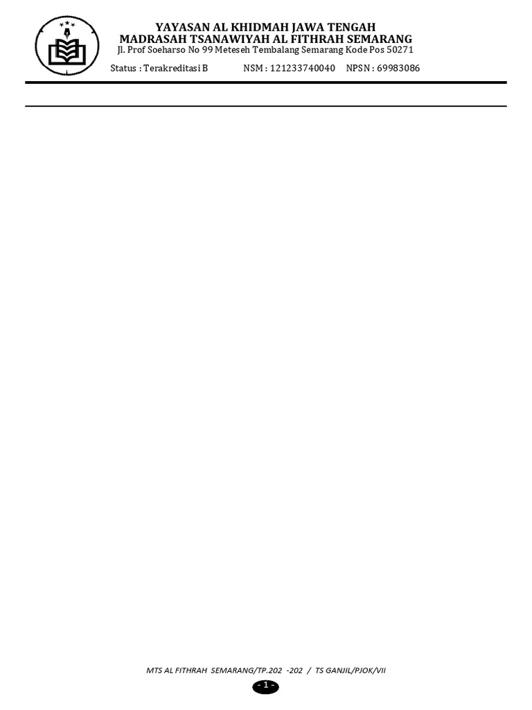 Soal STS OR Kls VII 2024-2025 | PDF