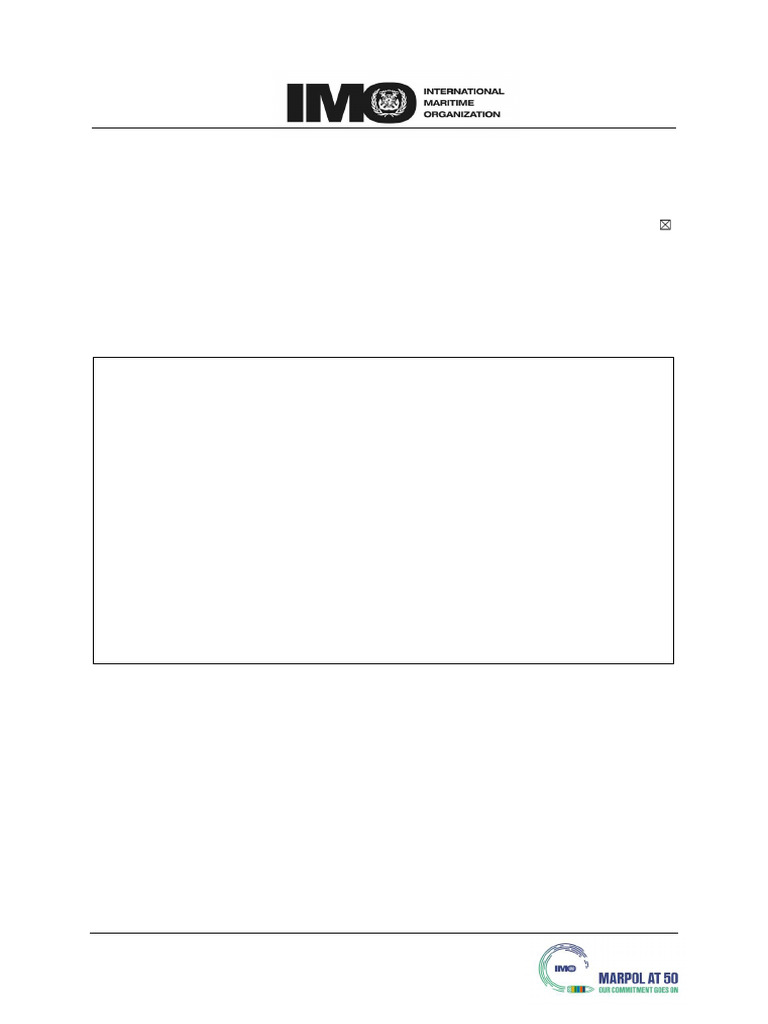 MSC 108-3 - Amendments To The 1974 SOLAS Convention | PDF